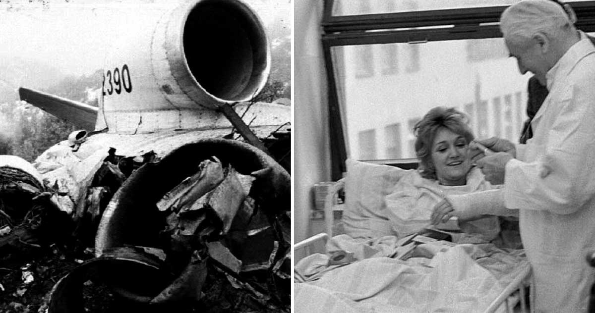 Cum a reuşit Vesna Vulovic să supravieţuiască după ce a căzut în gol de ...