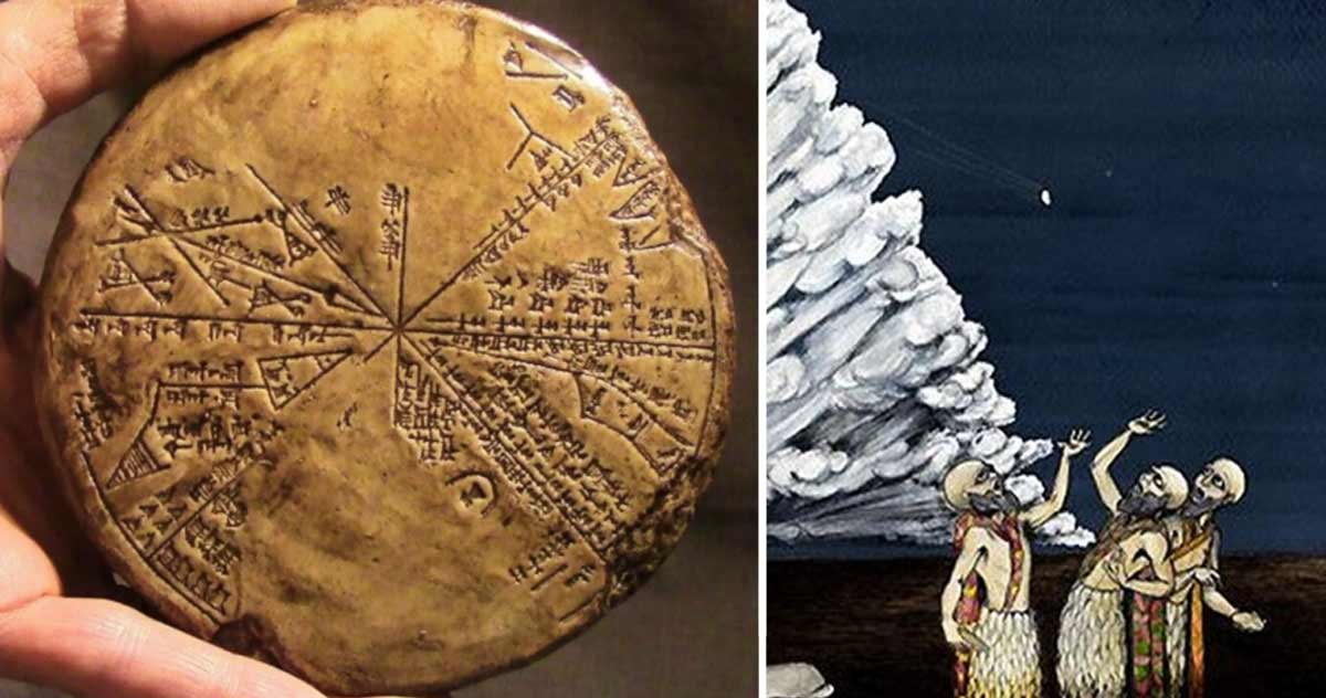 O hartă stelară veche de 5500 de ani arată că vechii sumerieni aveau ...