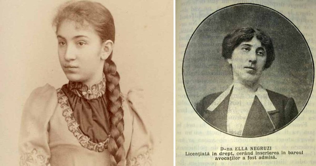 Ella Negruzzi, prima femeie avocat din România şi lupta sa pentru ...