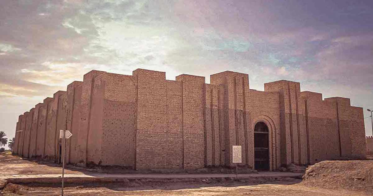 Templul lui Ninmah din Babilon, zeița mesopotamiană a omenirii, şi ...