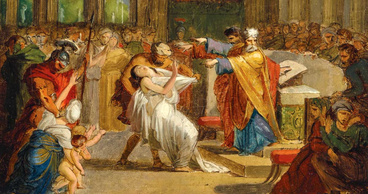 Rhea Silvia, proteasa vestală şi mama gemenilor Remus şi Romulus ...